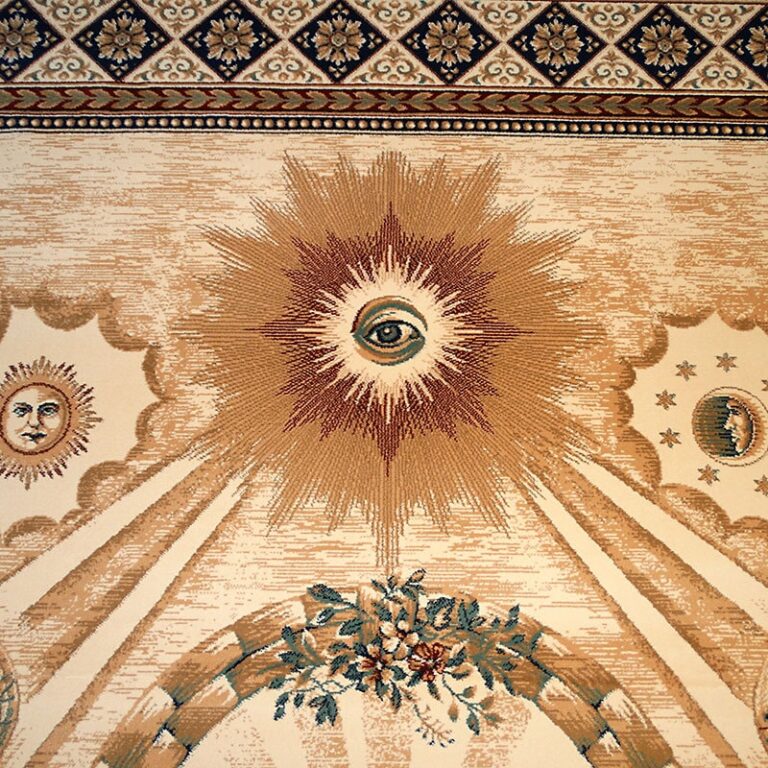 UNIQABLE, Masonic Area RUG Carpet Apron Lodge Bible Freemasonry Mason ...