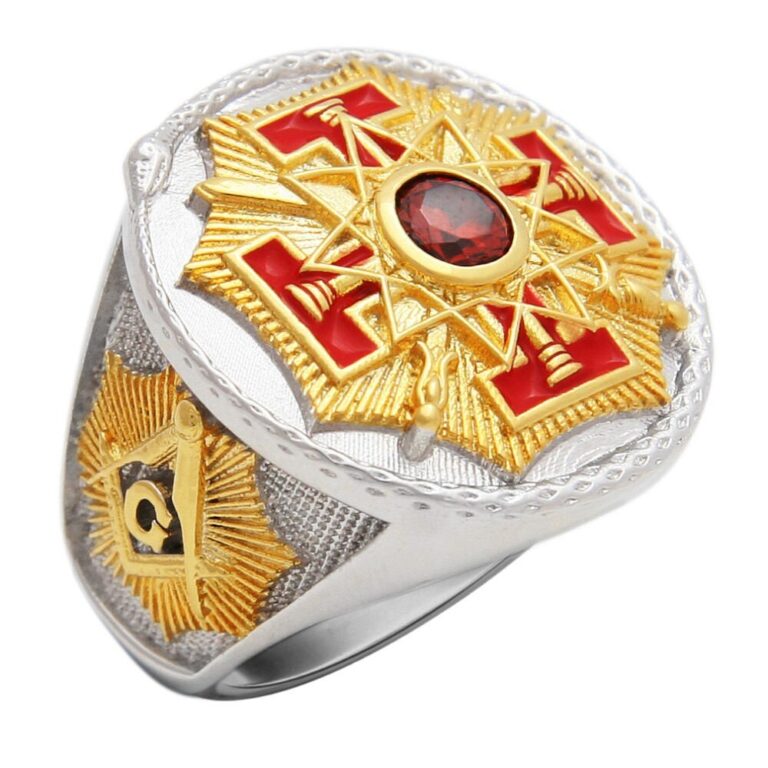 Handcrafted Masonic Templar 33rd Degree Freemason Sovereign Grand ...