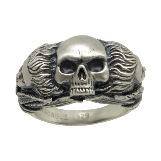 Custom Made Skull Ring, Memento Mori Ring, Women’s Skull Ring, Women ...