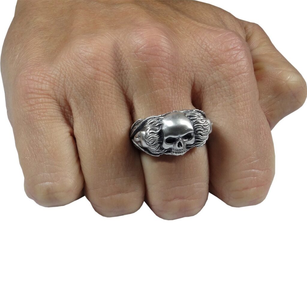 Custom Made Skull Ring, Memento Mori Ring, Women’s Skull Ring, Women ...