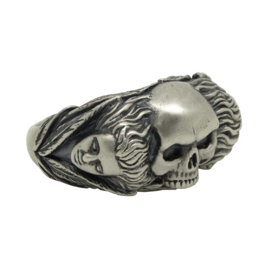 Custom Made Skull Ring, Memento Mori Ring, Women’s Skull Ring, Women ...
