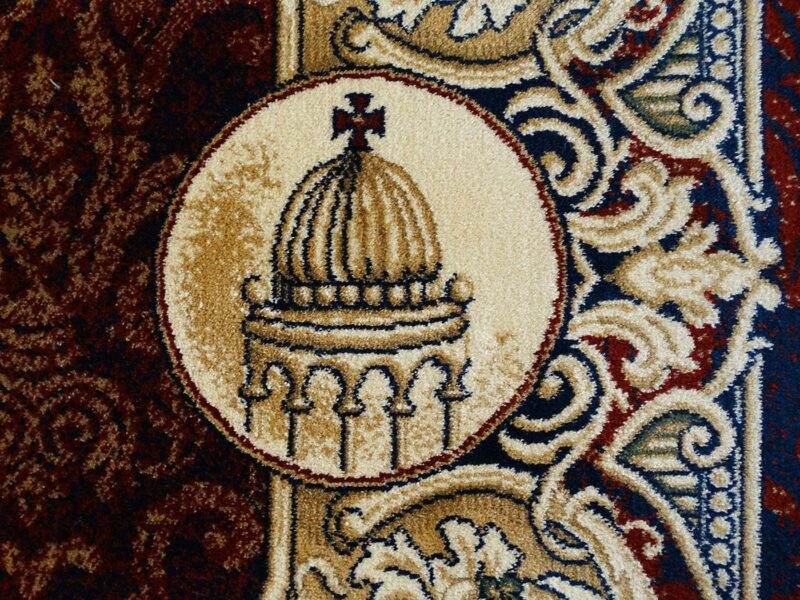 Custom Knights Templar Area Rug Skull Knight Sword Masonic Ring Mason ...